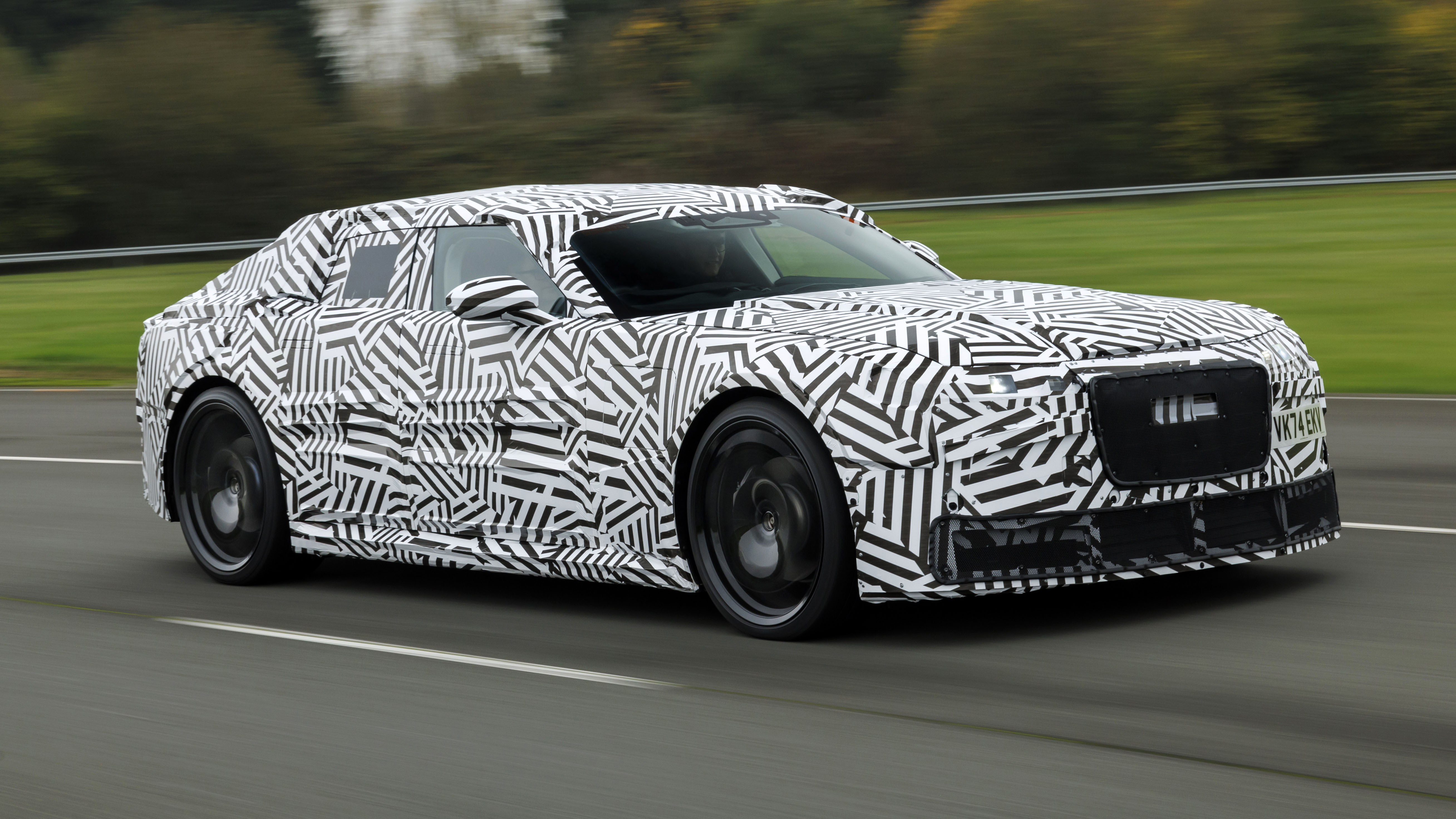 Look It s Jaguar s new four door all electric GT car Sort of Top Gear